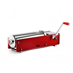 Horizontal sausage filler 10 litres with stainless steel cylinder