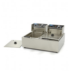 MAXIMA 6+6 liters double electric fryer