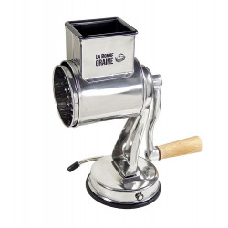 Practical stainless steel manual grater and slicer