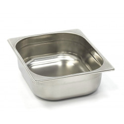 GN 1/2 100 mm stainless steel container