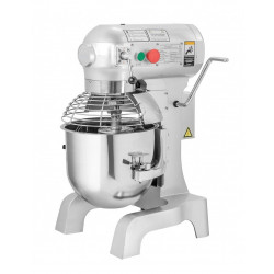 Professional planetary mixer with 20 liters stainless steel bowl