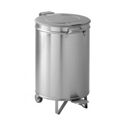 Waste and swill kitchen bin with pedal - 100 liters