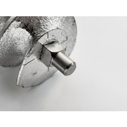 TRE SPADE steel shaft end for TC-8 meat mincer auger