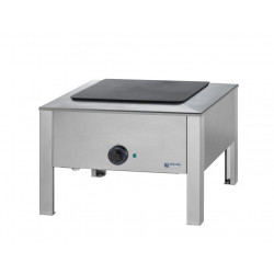 Professional electric stock pot, with stainless cover - 6kW