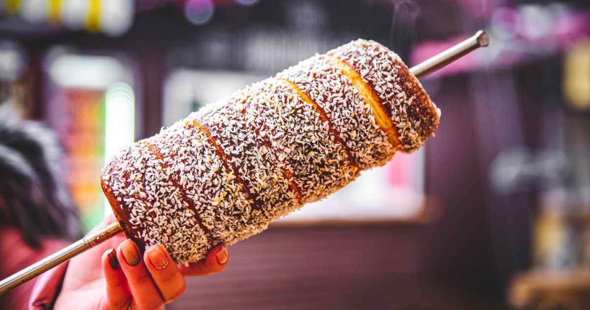 The magic of chimney cake