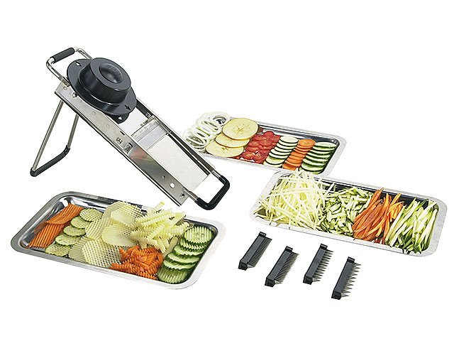 Durable and ergonomic kitchen slicers and graters