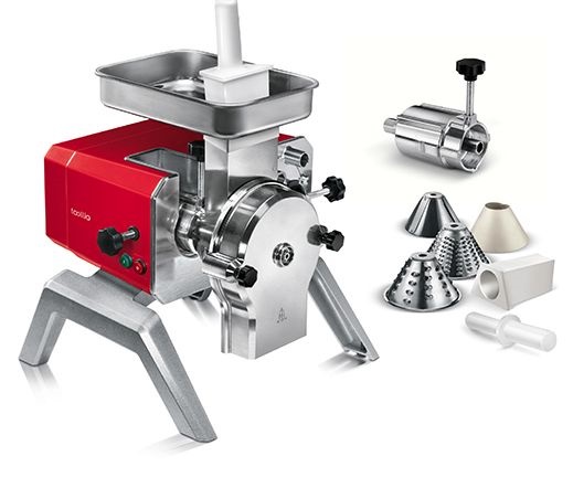 Universal kitchen robot - one machine with many attachments