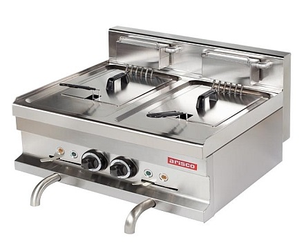 Professional deep fryers for commercial kitchen use