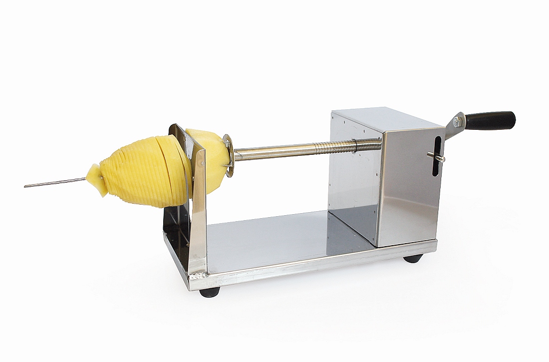 Professional fruit and vegetable slicer spiralizer INOX
